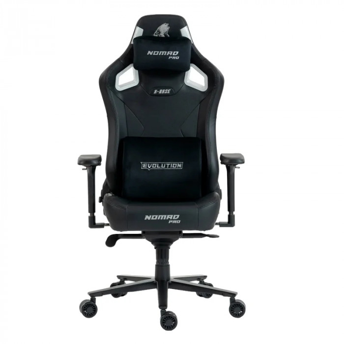 Кресло EVOLUTION NOMAD PRO X-BASE Black-Silver